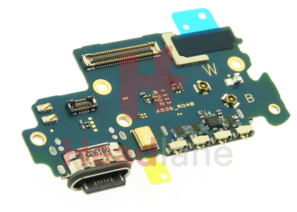 Samsung SM-A536 Galaxy A53 5G Charging Port Flex / SIM Card Reader GH59 ...